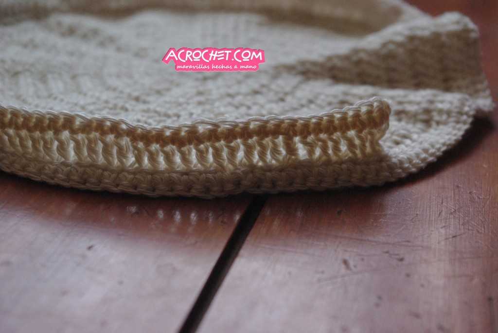 Haciendo una cartera redonda – Blog Acrochet